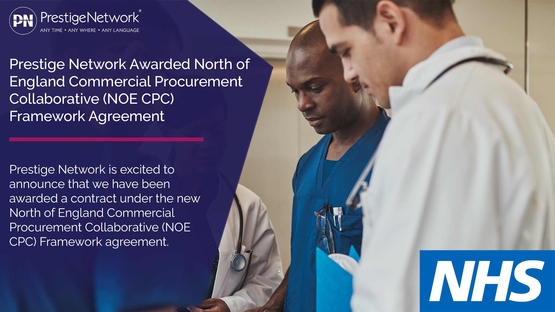 Prestige Network Awarded North of England Commercial Procurement ...